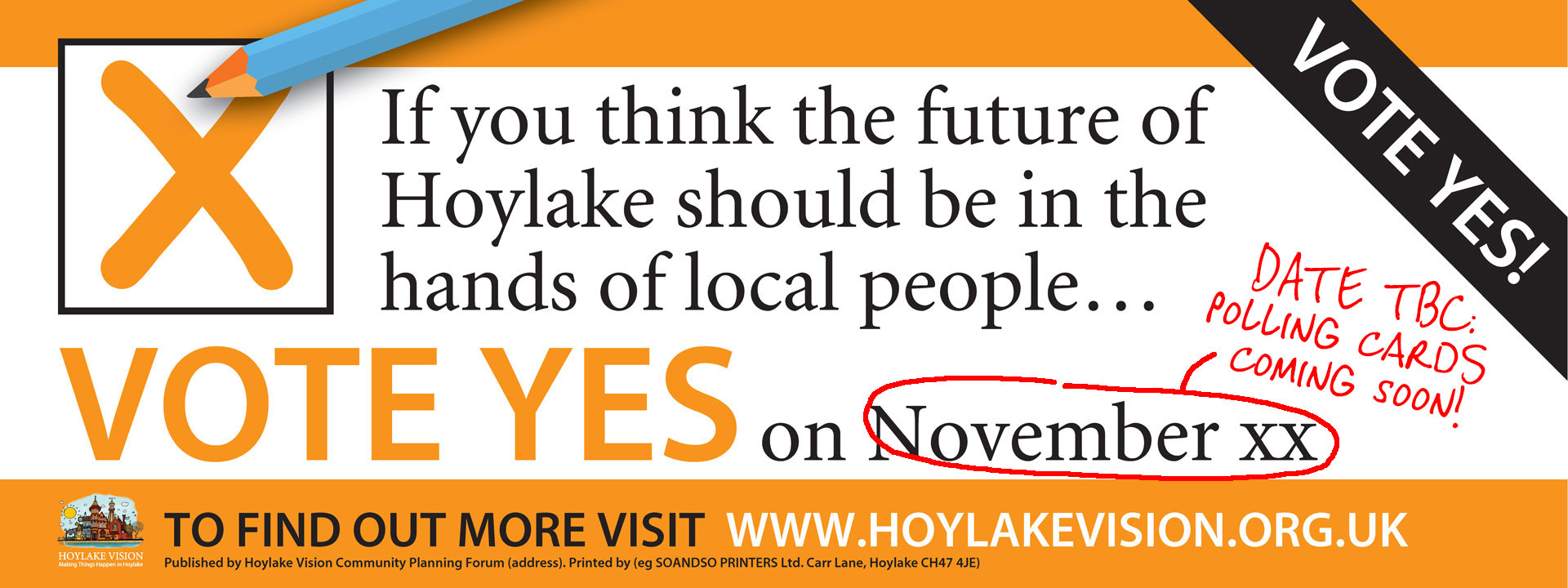 “Yes” campaign launched | Hoylake Vision